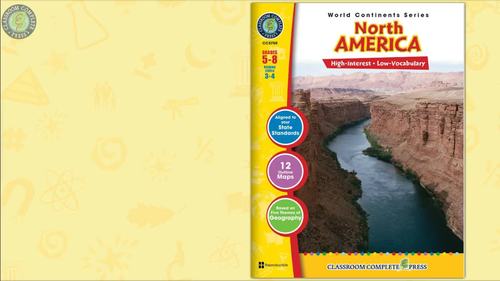 North America Gr. 5-8 by Classroom Complete Press | TpT