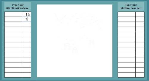 Mystery Digital EDITABLE LOW PREP - Mermaid PIXEL ART Reveal Template