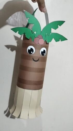 Coconut Tree Windsock Craft Summer Craft Coloring Activities Beach Day ...