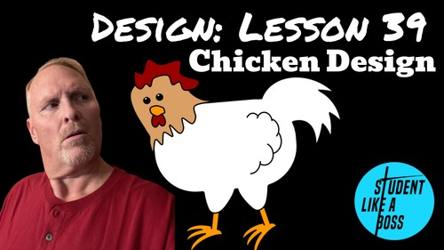 STEAM Chicken Design: Digital Art Google Drawings Lessons and Tech Sub ...