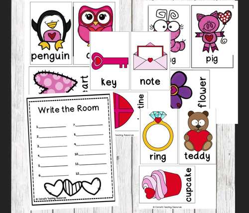 Valentine's day literacy activities for kindergarten by Sweet Primary ...