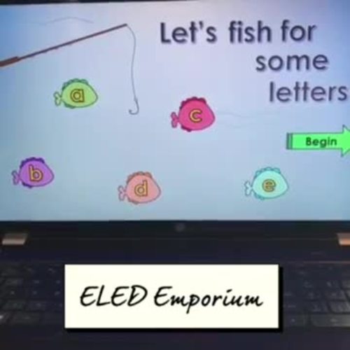 Alphabet Lowercase & Uppercase Letter Matching Interative Student ...