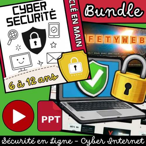 Sécurité Internet | Escape Room + Cahier Cybersécurité – Citoyenneté ...
