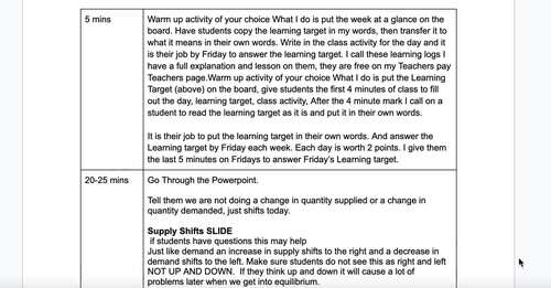 Double Shifts and Price Equilibrium – High School Economics Lesson with ...