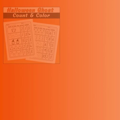 Halloween Ghost Math Activities Bundle | Kindergarten Numbers 1–10 ...