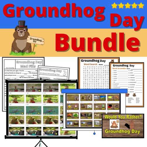 Groundhog Day Bundle of Resources and Activities by DadsDesigns | TPT