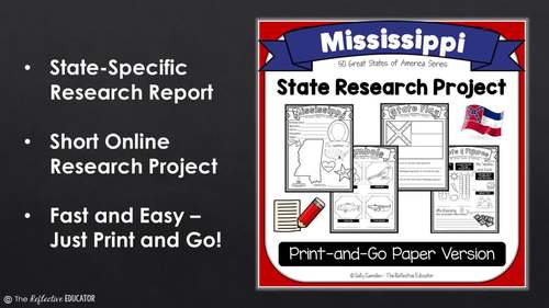 State Research Project | MISSISSIPPI Print-and-Go Paper State Report