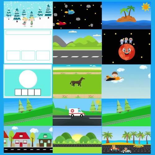 Boom cards templates clipart audio creator kit teacher pay teacher