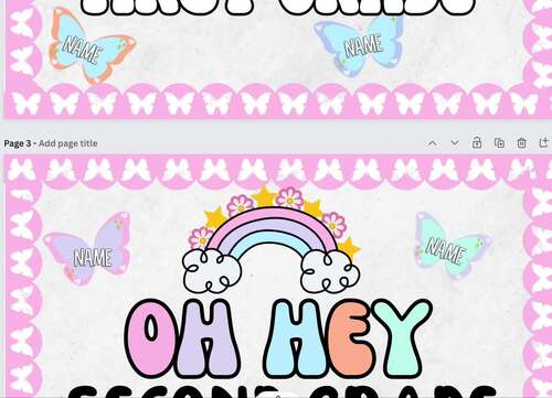 Groovy Retro Pastel Meet the Teacher + BTS Bulletin Board Kit by Jylene ...