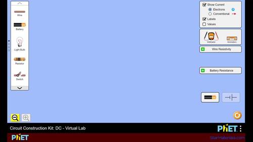 Electrical Conductors STAR* Virtual Lab Google Docs™ DINB by Star Materials