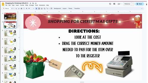 Interactive Christmas Shopping Adventure: Real-Life Math Skills | TPT