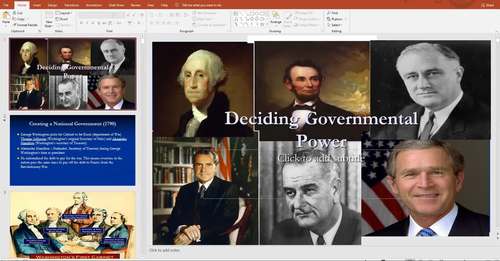 American I - Unit 3 - The New Nation - PowerPoint by Just Add Teacher
