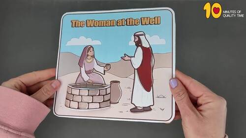 The Woman at the Well 3D Craft by 10 Minutes of Quality Time | TPT