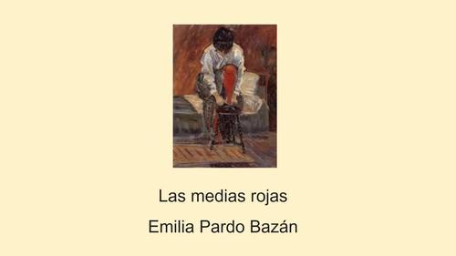 Las medias rojas de Emilia Pardo Bazán by MrSpanish | TPT