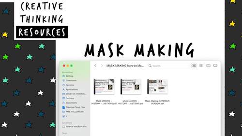 MASK MAKING | Intro to Mask History - TEACHER PP by Creative Thinking ...