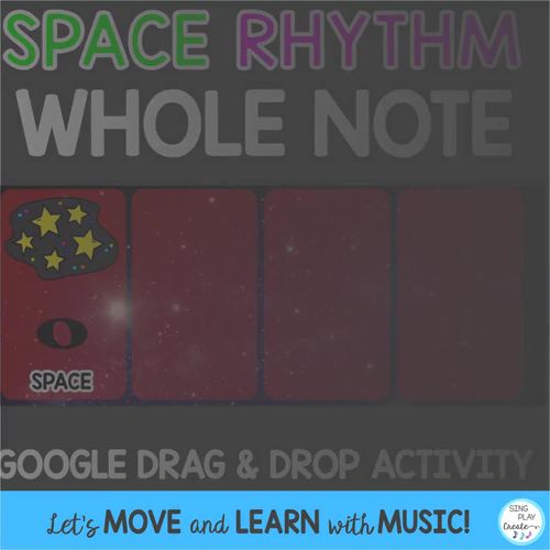 Rhythm Google Slides Drag & Drop Activity: {Whole Notes All Levels ...