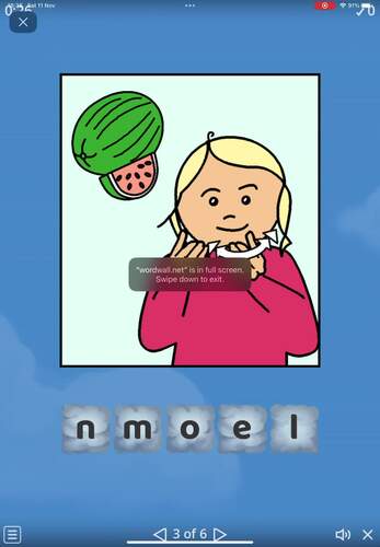 Auslan Fruit Signs Interactive ANAGRAMS by Let's Sign | TPT