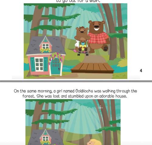 Goldilocks & the Bears Story & Activities Mini Unit | Fairytales | WH ...