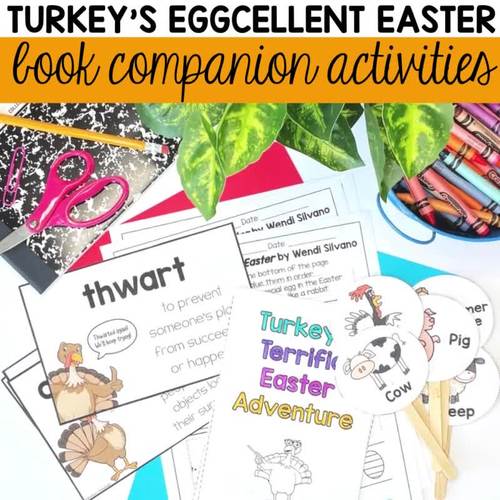 Turkey's Eggcellent Easter Activities | Retelling, Sequencing, and MORE!