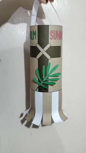 Palm Sunday Craft Windsock Activities Coloring Holy Week Activity ...
