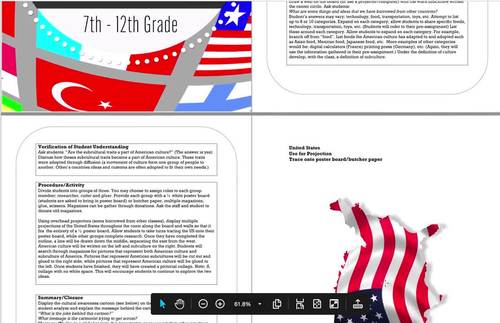 Geography: Understanding American Culture and its Subcultures Poster ...