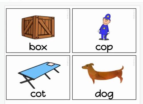 Short Vowel CVC Sound Task Cards and Games BUNDLE for Life Skills