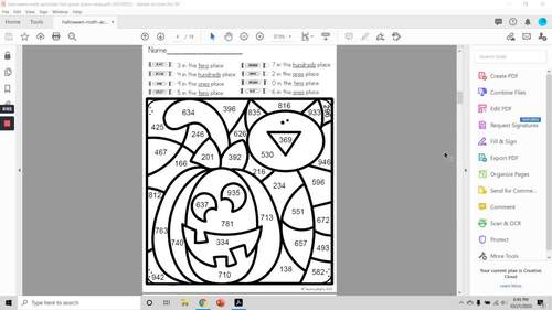 Halloween Math Activities-2nd Grade Place Value | TPT
