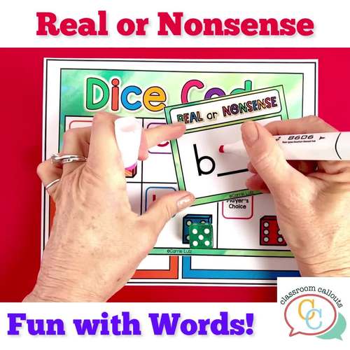 Blending Practice Bundle Real and Nonsense Words | CVC, CVCe & Bossy R ...