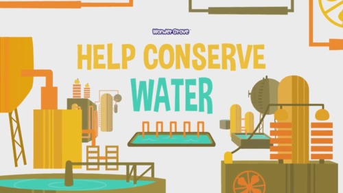 "Save Water to Help the Earth" by Wonder Media | TPT