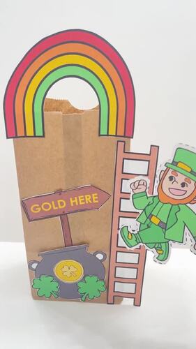 St.Patrick's Day-Leprechaun Trap Craft-March Craft by Liv and Leb