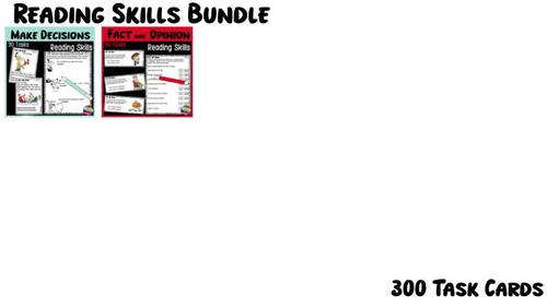 Reading Strategies Task Card Bundle by Aussie Waves | TPT