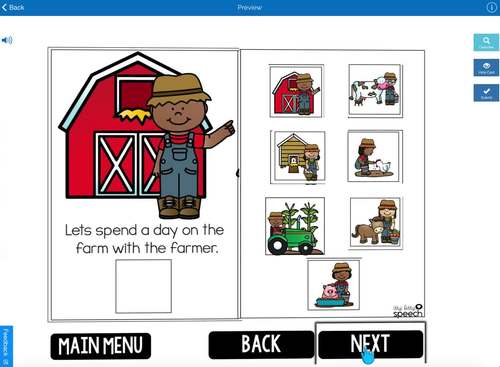 Farm Preschool Language Unit for Speech Therapy (+BOOM Cards) | TpT