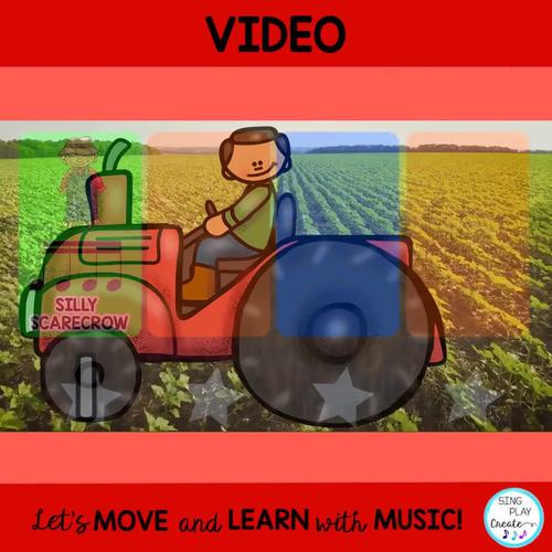 Rhythm Play Along Video and Activities: LEVEL 2 {Sixteenth Notes} Farm ...