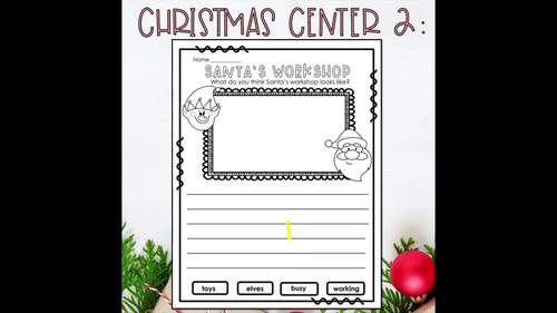 Christmas Activities for Christmas Centers by Teacher Inspo 123 | TpT
