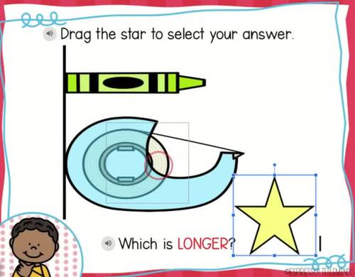 Measurement Length Kindergarten Math Center by Espresso Little Minds