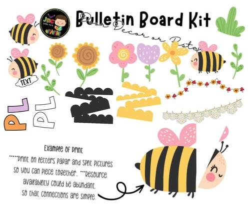 Spring Bulletin Board Kit,Classroom Door Decor,Kindness Theme,Activity ...