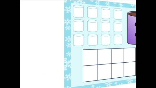 Marshmallow Counting with Ten Frames (Numbers 1-10): BOOM Cards | TpT