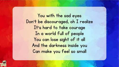 Music: True Colors, Vocal Music Education, Song About Safety ...