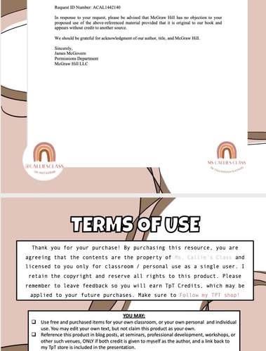 McGraw-Hill Wonders Grade 4, Unit 6-Vocabulary Practice Centers