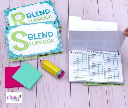 Articulation Activities L-blends, R-blends, S-blends Speech Therapy ...