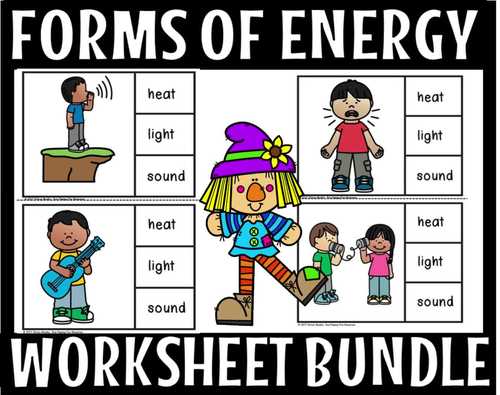 forms of energy bundle by Murphys lesson design studio | TPT