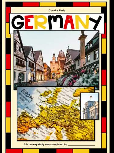 NO PREP - Distance Learning - Germany - Country Study by Mr Smith's Stuff