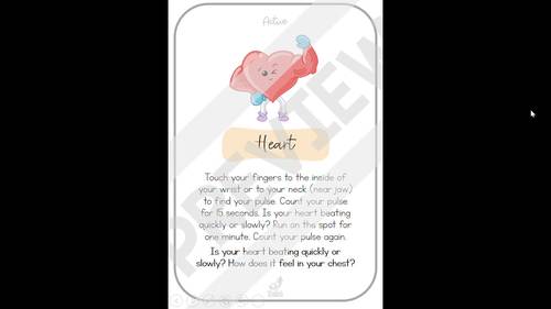 Interoception Activity Cards - Active by PeaPodPlanning | TPT