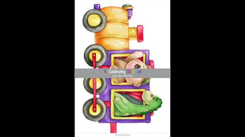 SA Font Days of the Week Train Display ***$1 SPECIAL!*** | TPT