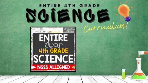 4th Grade Science Curriculum NGSS by Teacher Treasures and Troves