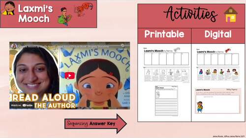 All Year Read Aloud Bundle Book Companions Sequencing Writing Activities