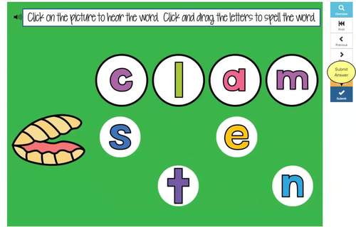 Beginning Consonant Blends Spelling Practice for Beginning L Blends ...