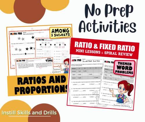 Equivalent Ratio Guided Practice and Ratio Tables Word Problems ...
