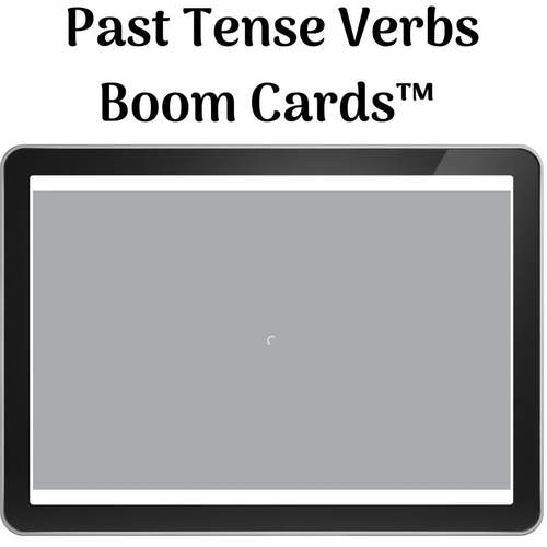 Past tense Verbs Bundle - Boom Cards Speech Therapy by Suzuki Speech ...