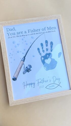 Christian Father's Day Handprint Craft Sunday School Preschool ...